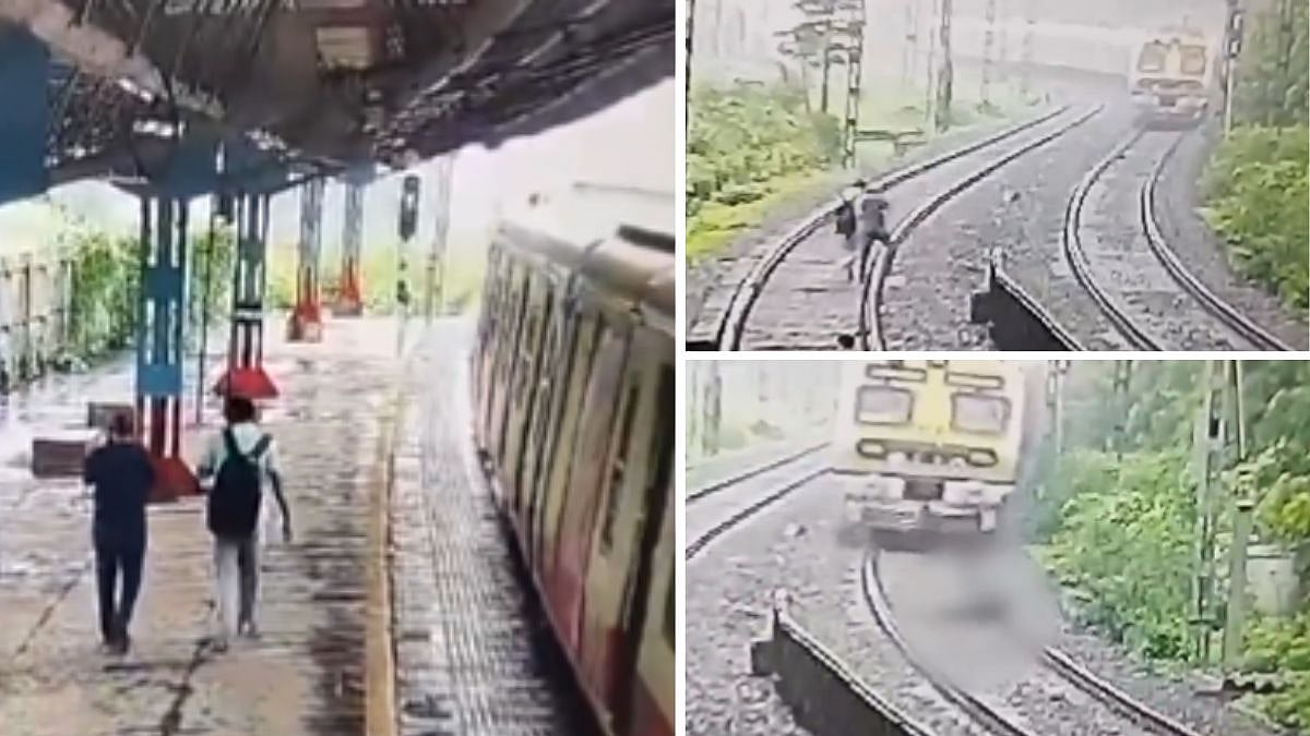 Shocking Video: Father, Son Hold Hands And Lie On Rail Track As Train Passes Over Them Near ...